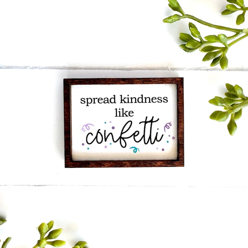 Kindness Sign - Etsy
