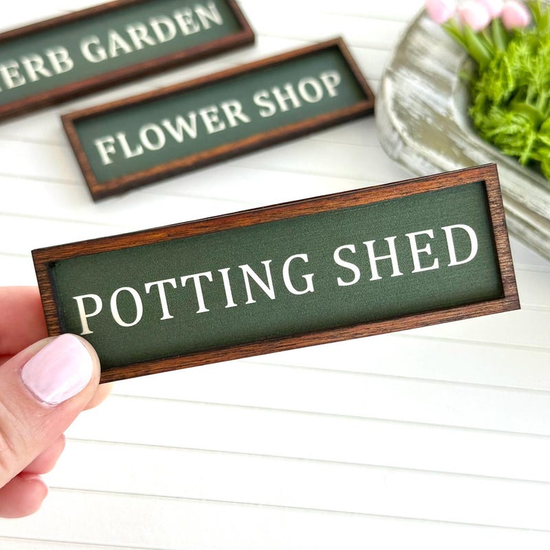 Potting Shed Sign - Etsy