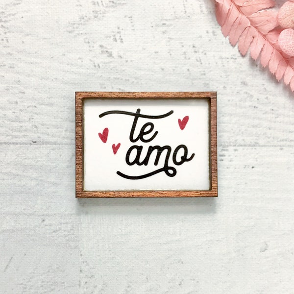 Te Amo - Etsy
