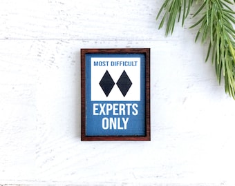 Experts Only Sign - Etsy