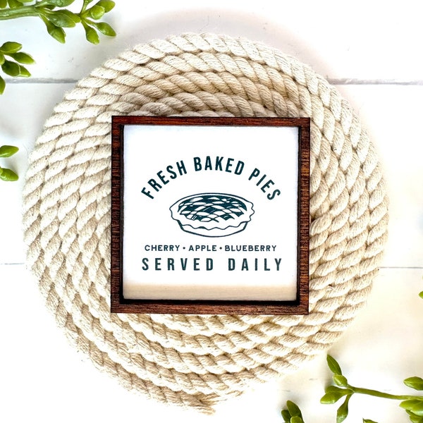 Fresh Baked Pies Sign - Etsy