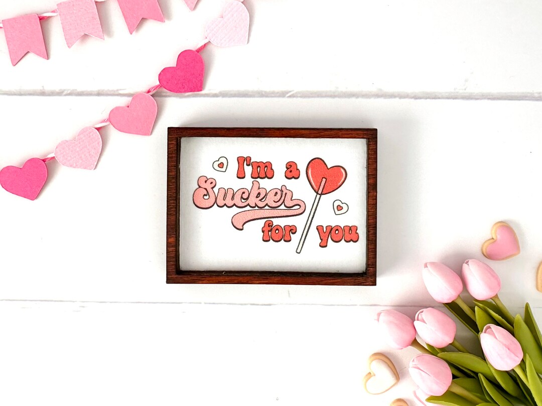 Wood Framed Miniature Sign | Farmhouse Type | Tiered Tray Décor ...