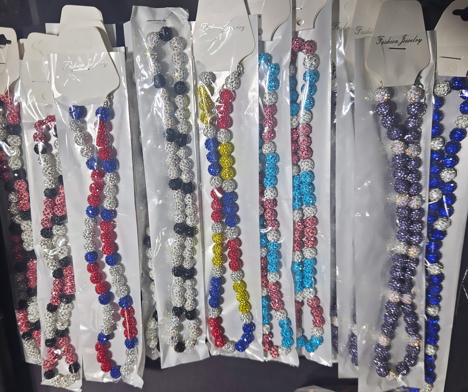 Ice Rhinestone MLB Necklace - Etsy