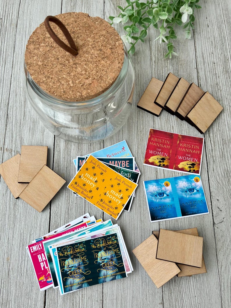 DIY ~ Build Your Own Jar ~ Personalized Mini Book Jar ~ TBR Jar ~ Book ...