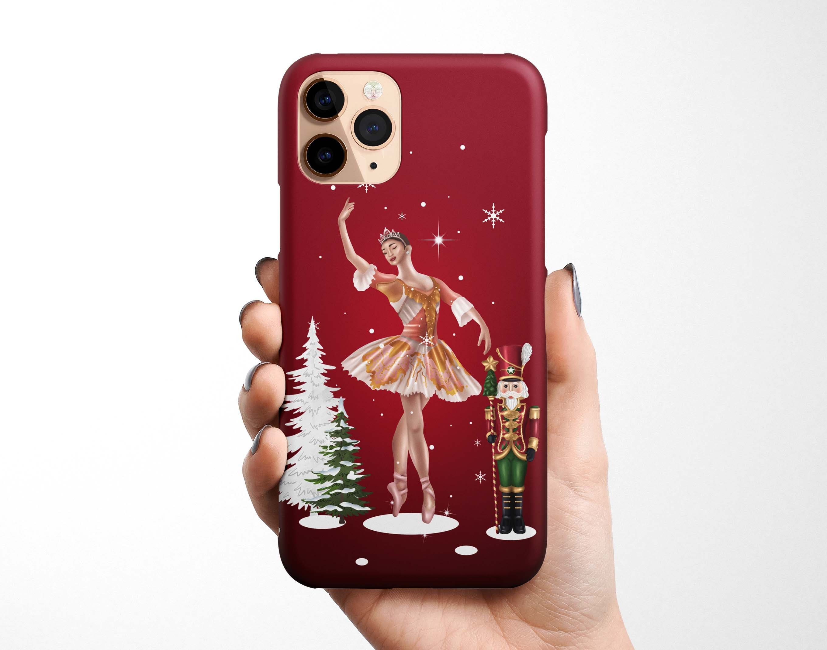 Christmas Nutcracker Ballet Phone Case iPhone 17 16e 16 15 14 13 12 11 ...