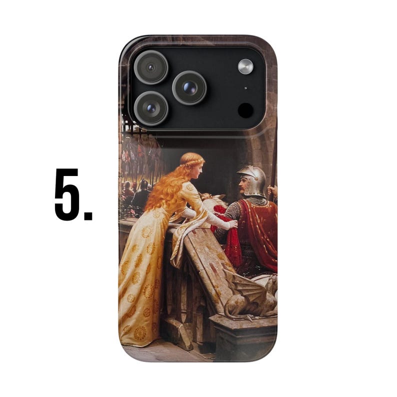 Romantic Chivalry Renaissance Phone Case iPhone 17e 17 16e 16 15 14 13 ...