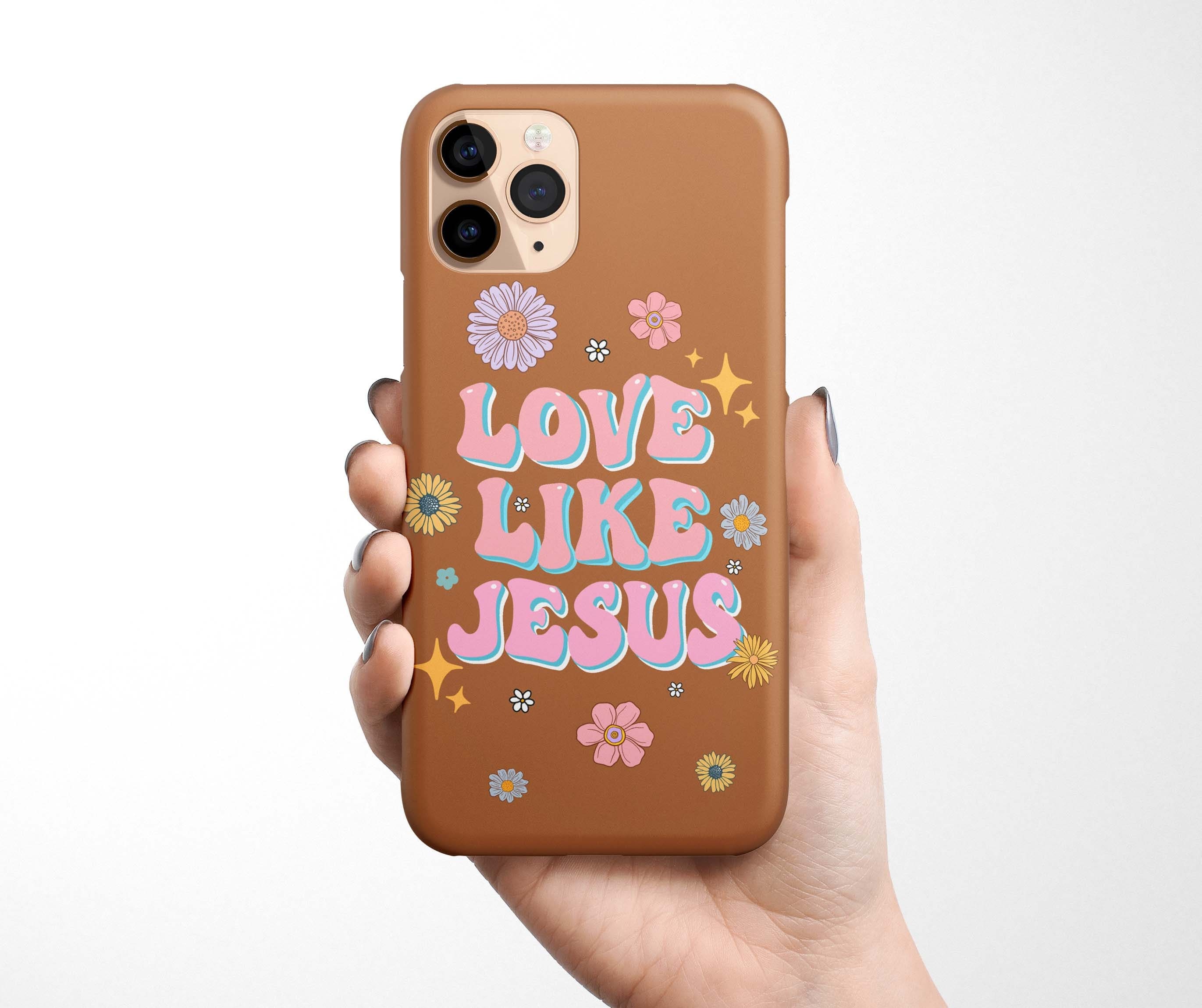 Love Like Jesus Quote Phone Case for Iphone 14 13 12 11 - Etsy