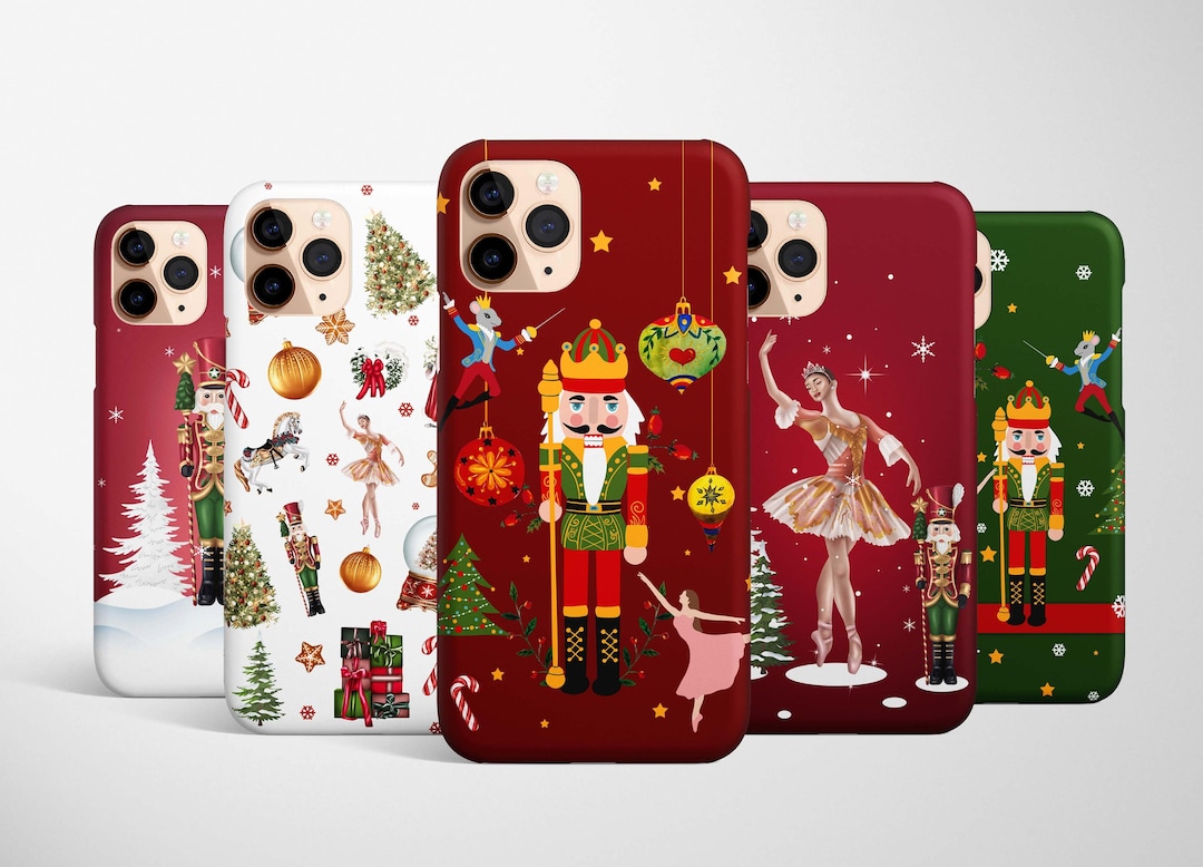 Christmas Nutcracker Ballet Phone Case iPhone 17 16e 16 15 14 13 12 11 ...