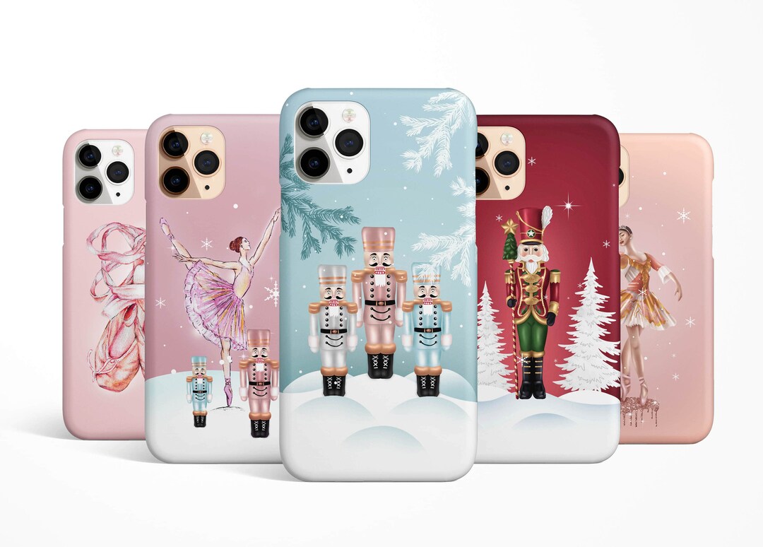 Christmas Nutcracker Phone Case for iPhone 16 15 14 13 12 11 Samsung ...