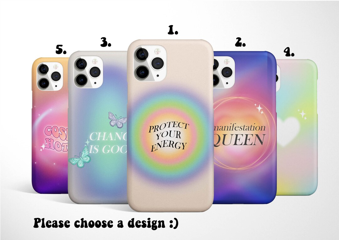 Spiritual Positive Energy Phone Case for iPhone 17e 17 16e 16 15 14 13 ...