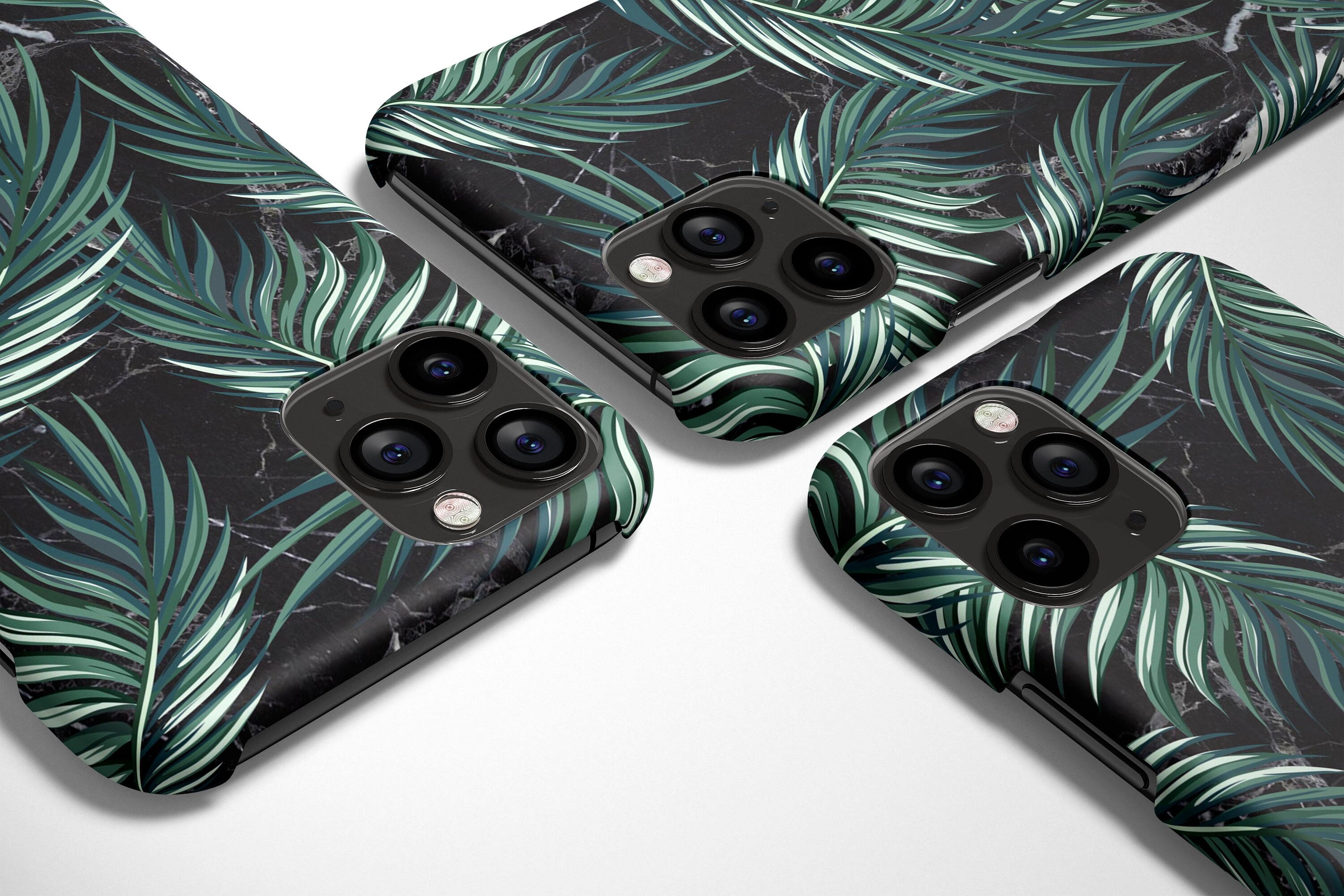 Palm Leaves Phone Case Available for Iphone 14 13 12 11 - Etsy