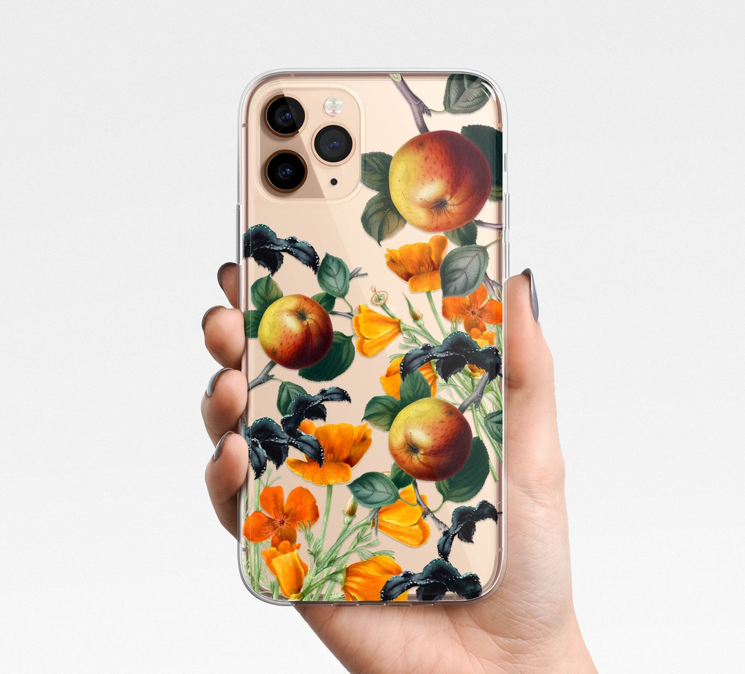 Cottagecore Floral Apple Phone Case for iPhone 16e 15 14 13 12 11 XS ...