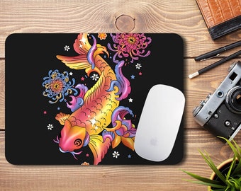 Koi Fish Mouse Pad - Etsy