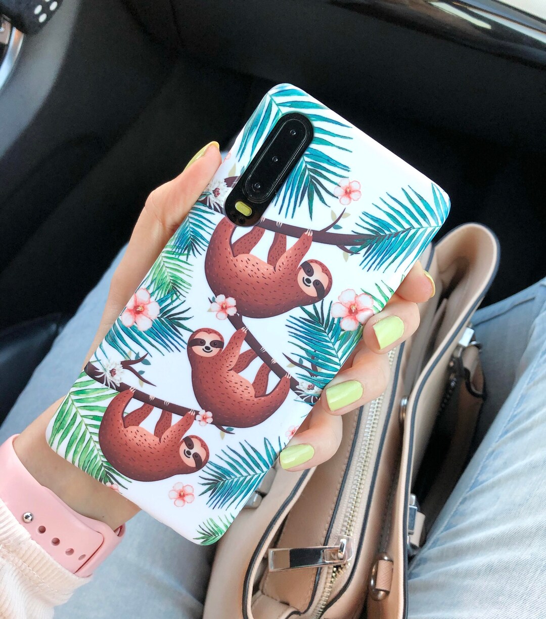 Sloth Phone Case Available for iPhone 15 14 13 12 11 XR XS Samsung ...