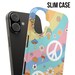 Peace Sign 90's Phone Case for iPhone 17 16e 16 15 14 13 12, 11, XR ...
