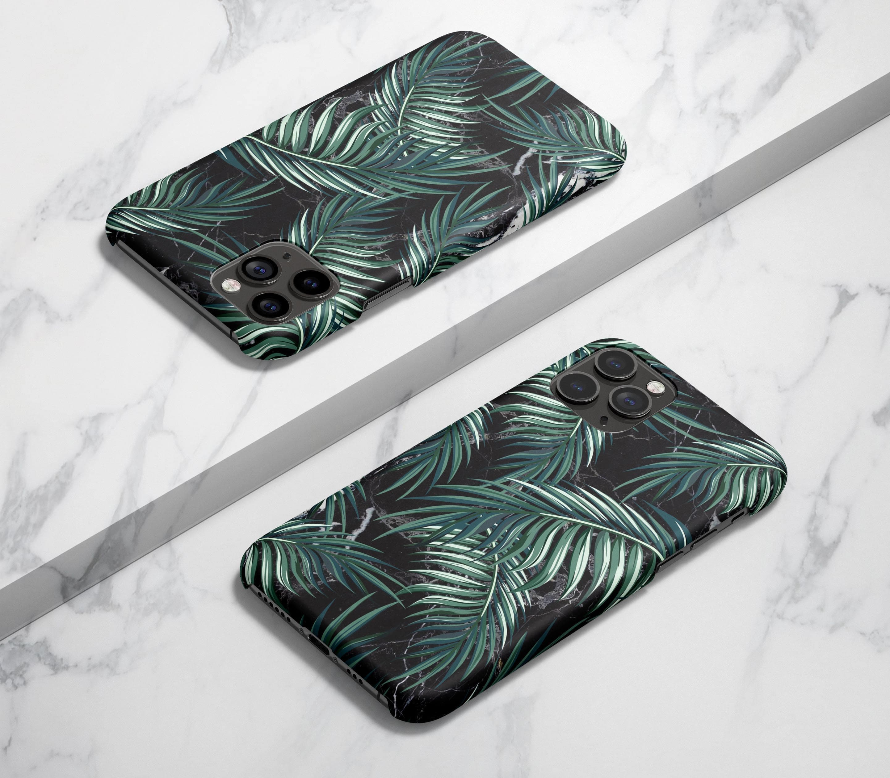 Palm Leaves Phone Case Available for Iphone 14 13 12 11 - Etsy
