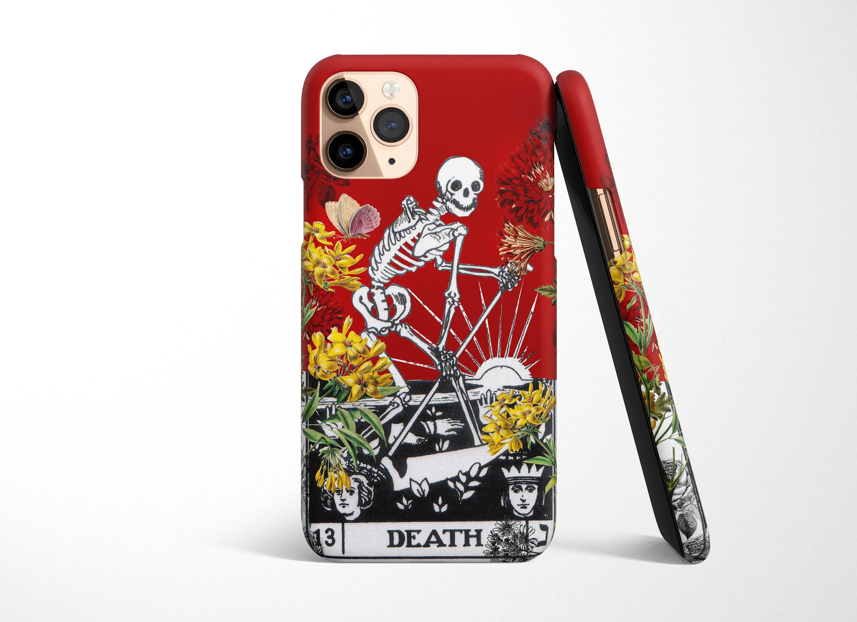 Death Tarot Phone Case Available for Iphone 13 Pro Max 12 - Etsy