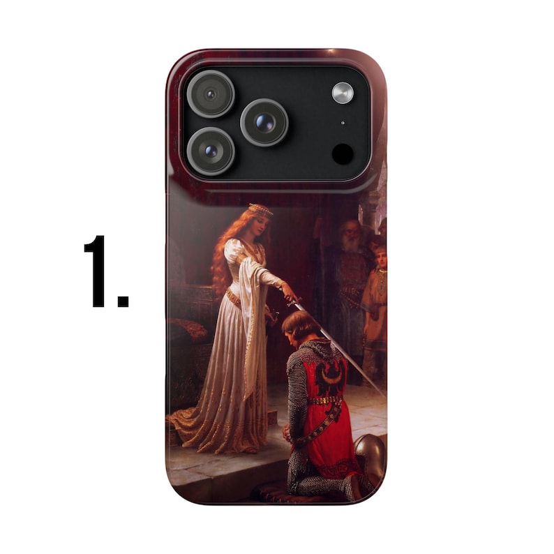 Romantic Chivalry Renaissance Phone Case iPhone 17e 17 16e 16 15 14 13 ...