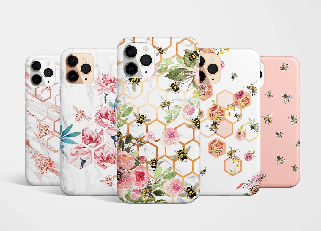 Bee Phone Case for iPhone 15, 14 Pro Max, 13, 13 Pro 12, 12 Mini 11 ...