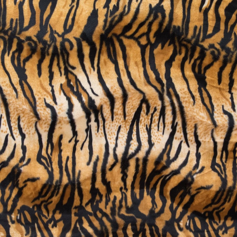 Tiger Print Throw Rug - Etsy