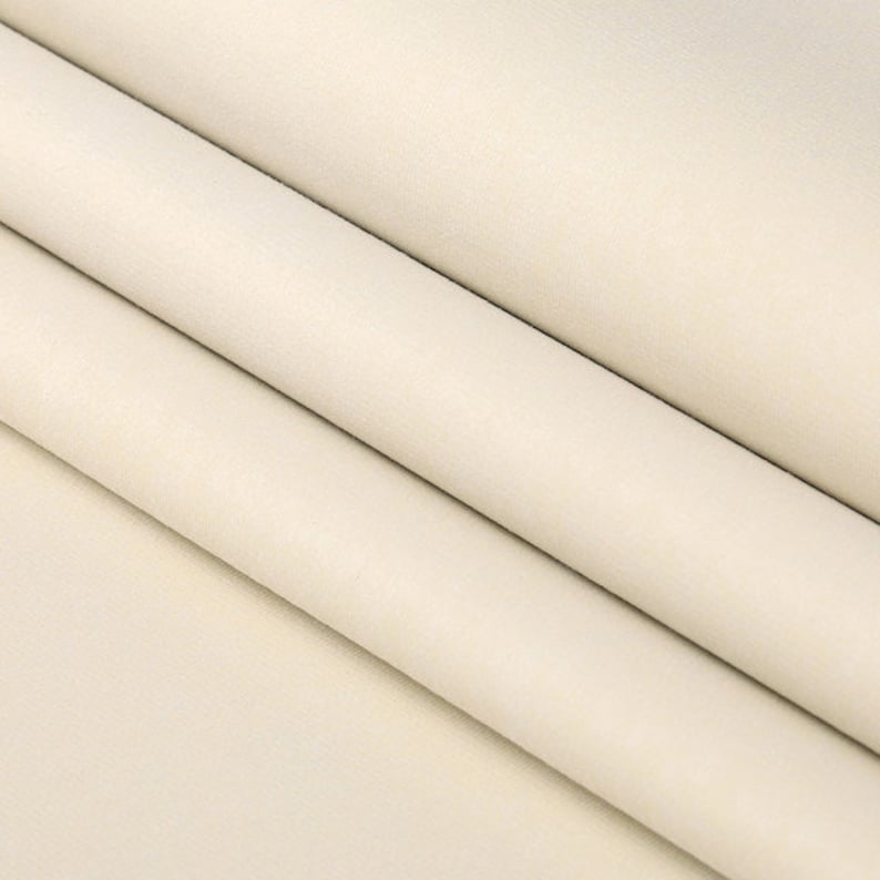 Roc-lon White / Ivory Blackout Drapery Lining Fabric by the - Etsy