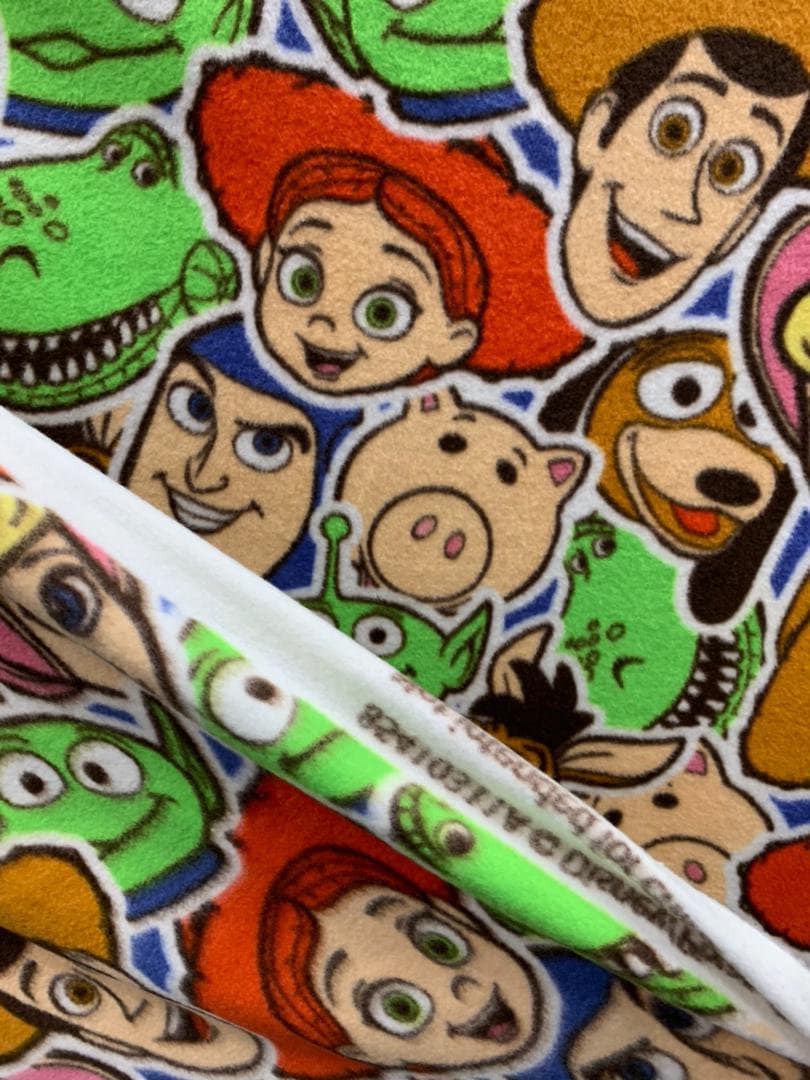 Toy Story Fleece Fabric/ Buzz Lightyear Woodey Jessie Fleece - Etsy
