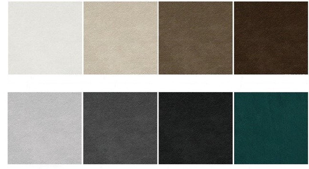 Suede, Upholstery Solid Micro Suede Fabric by the Yard / 58” Width / 8 ...