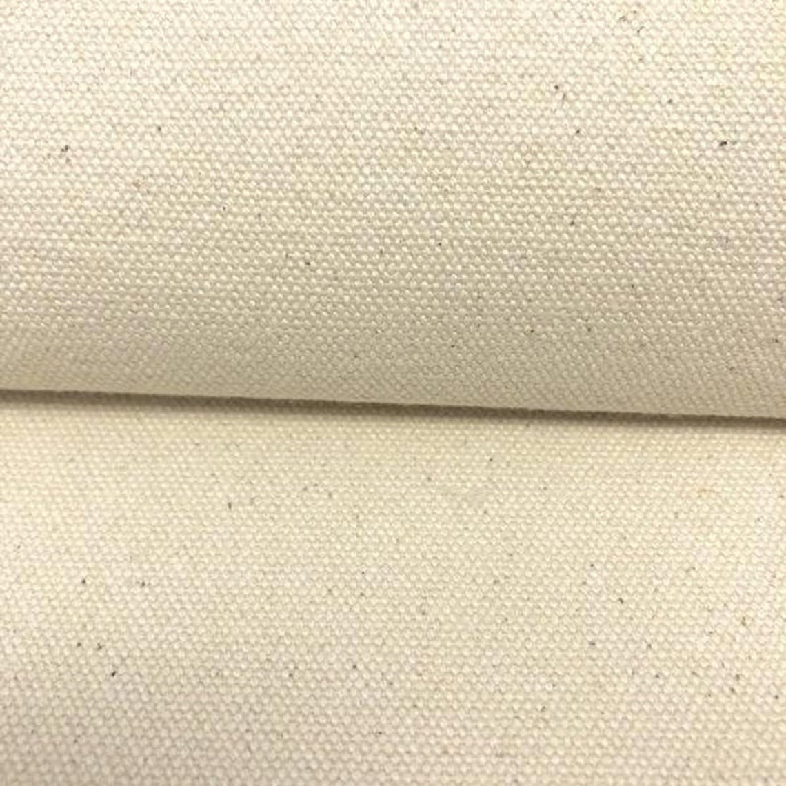 Cotton Canvas Fabric Natural Color Sold by the Yard 12 | Etsy