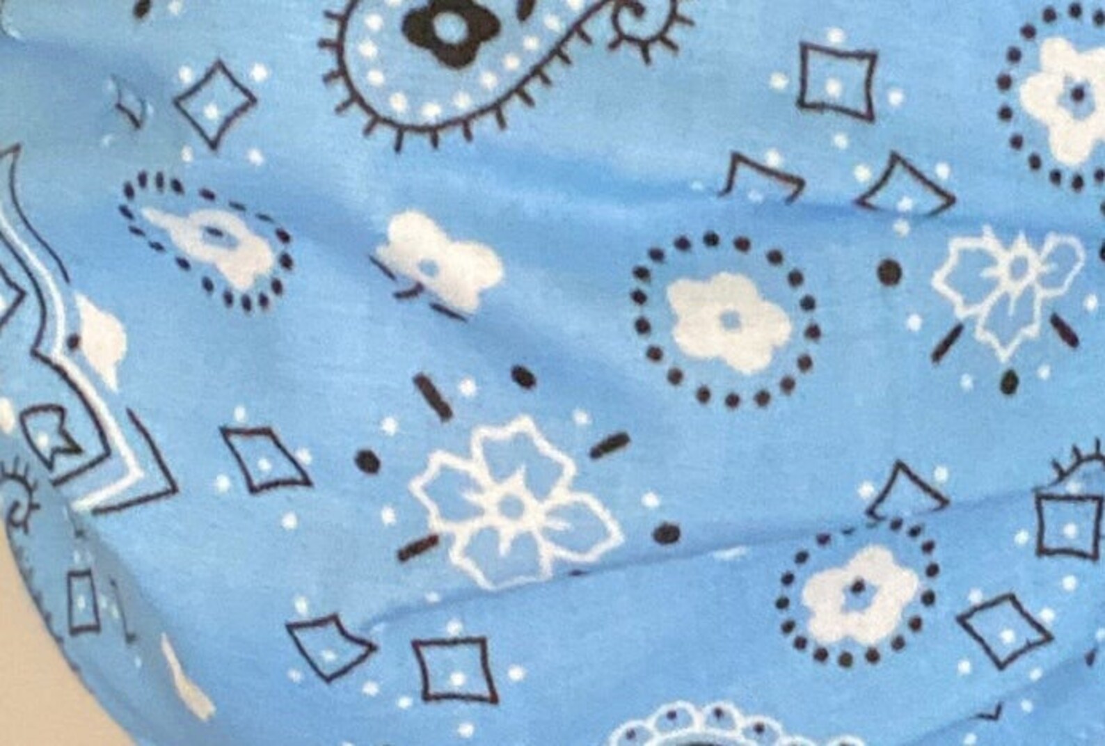 Bandana Fabric / Poly Cotton Print / 60" Wide / Sold by the Yard ...