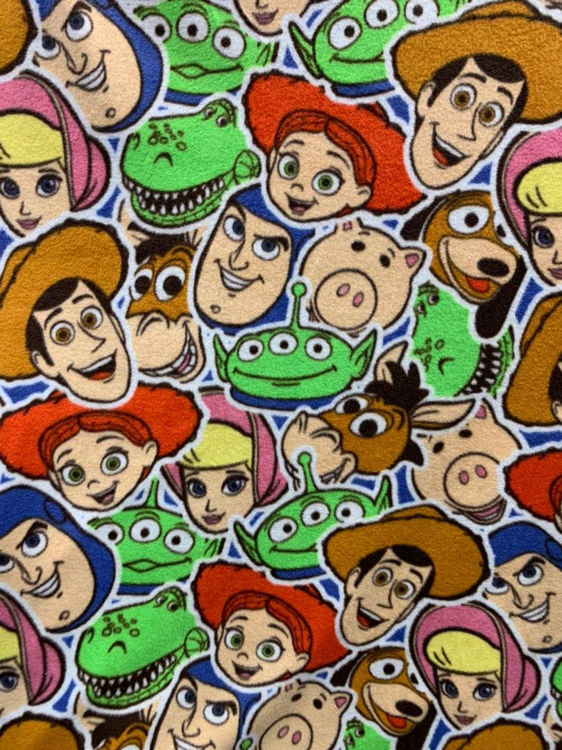 Toy Story Fleece Fabric/ Buzz Lightyear Woodey Jessie Fleece - Etsy