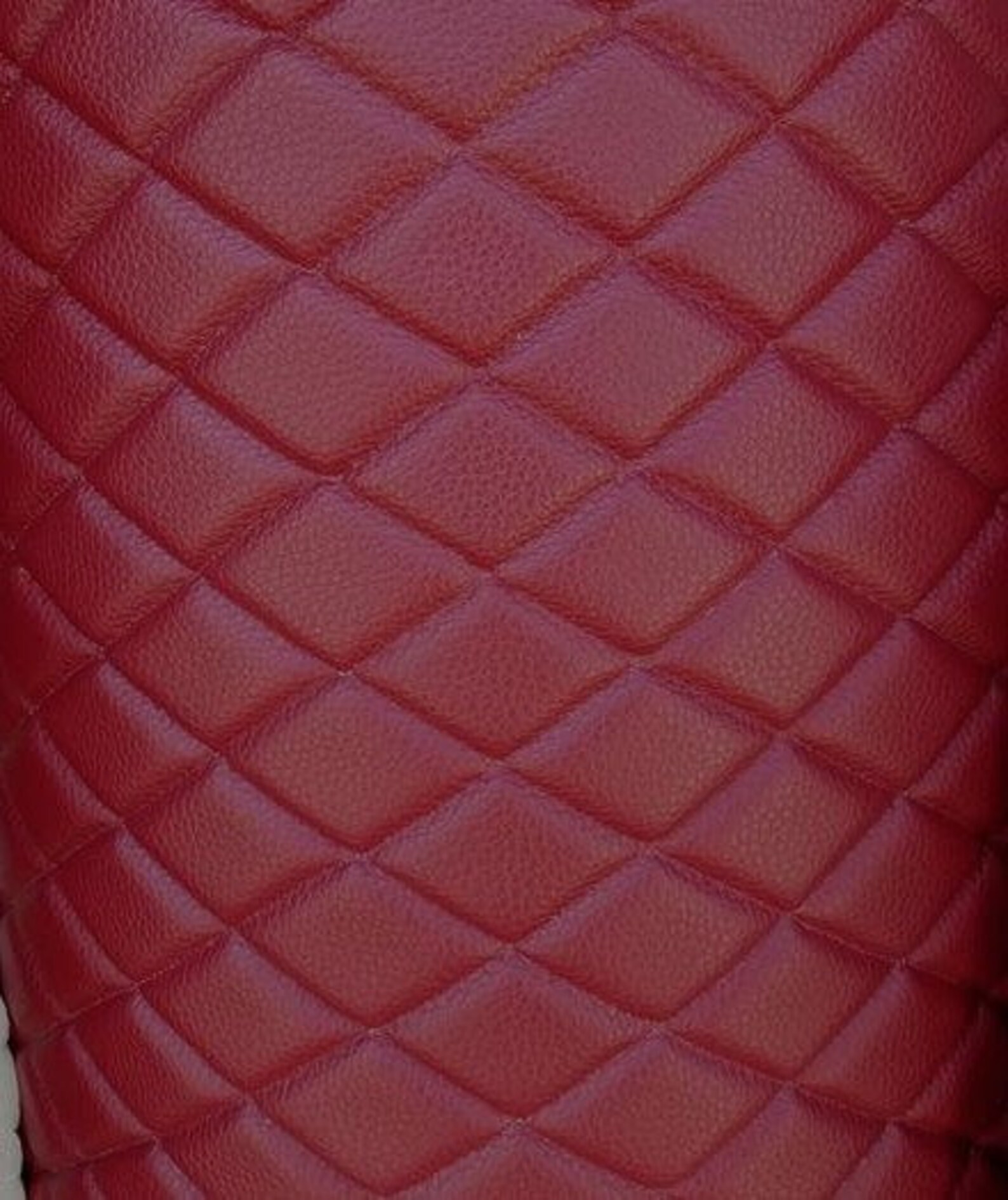 Vinyl Diamond Fabric / Quilt Fabric / 2x3 Quilted | Etsy