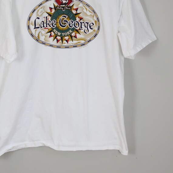 Vintage Lake George New York, Sailing T Shirt, Size 2… - Gem