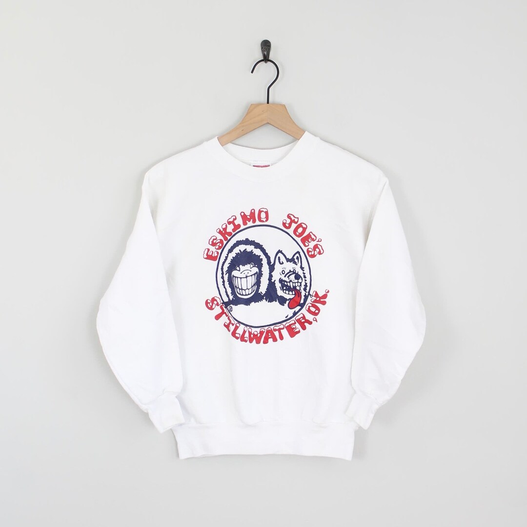 Vintage 90s Eskimo Joe's Stillwater Ok Crewneck - Etsy