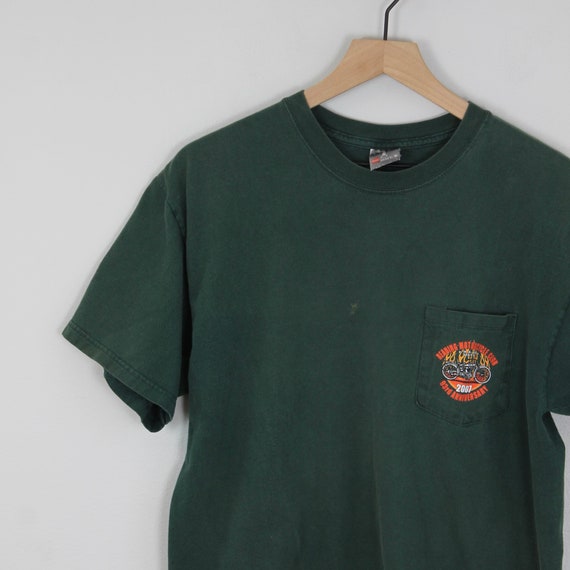 Vintage 2000s Reading Motorcycle Club Graphic T-Shirt… - Gem