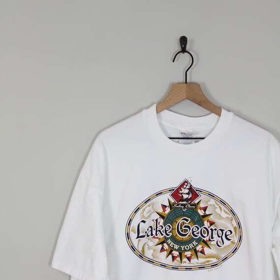 Vintage Lake George New York, Sailing T Shirt, Size 2… - Gem