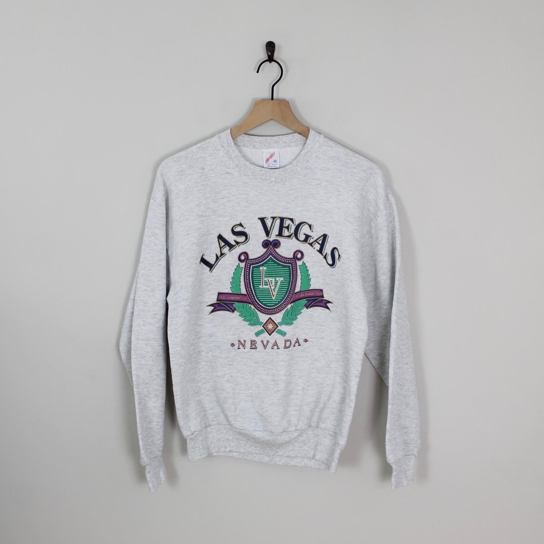 Vintage Las Vegas Nevada, Destination Crewneck Sweatshirt, Size Medium ...