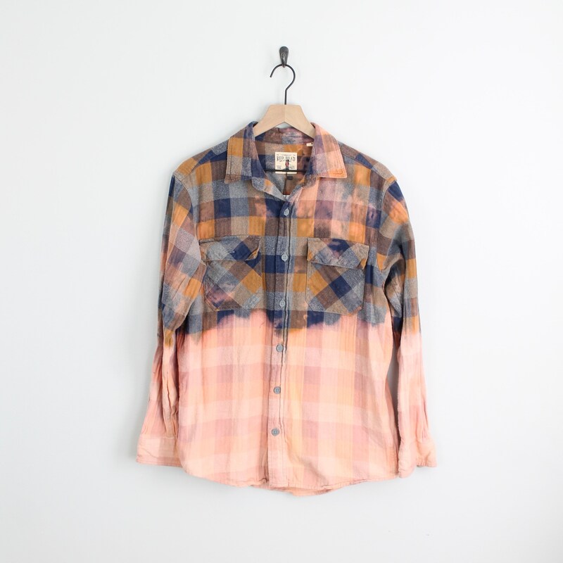 Orange Flannel - Etsy