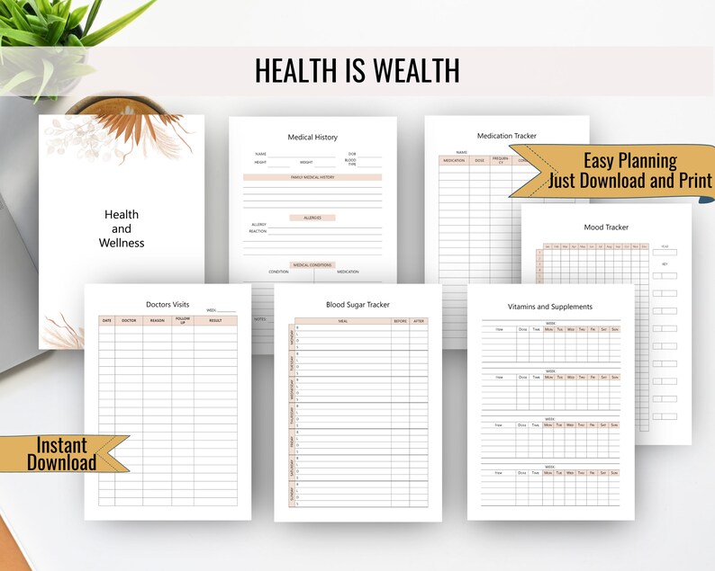 Home Management Printable Planner Productivity Planner for - Etsy