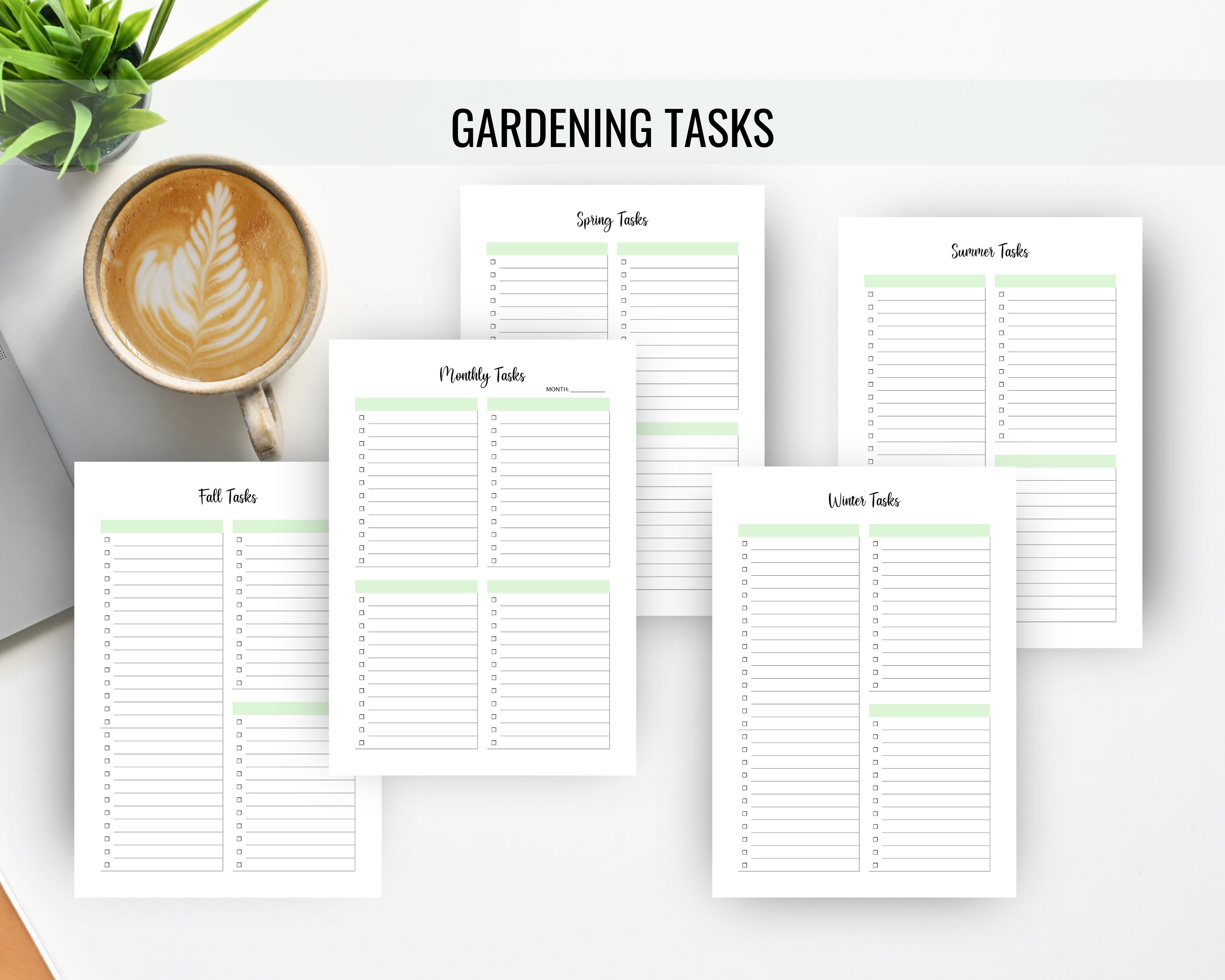 Garden Planner Printable Garden Journal Pdf | Etsy