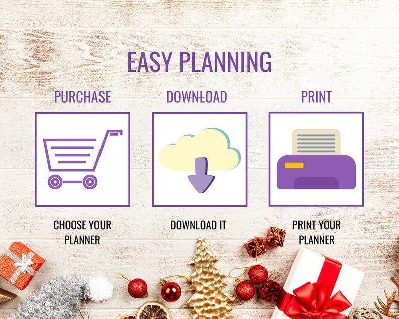 Christmas Planner, Christmas Printables, Holiday Planner, Printable ...