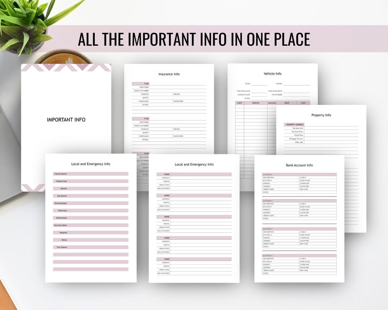 Prepper Binder Emergency Preparedness Planner Food Storage - Etsy