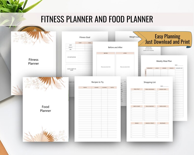 Home Management Printable Planner Productivity Planner for - Etsy