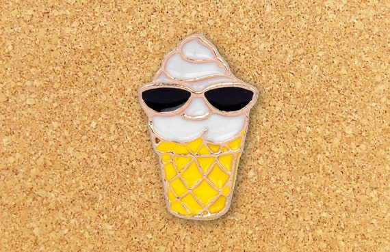 Ice Cream Pin Enamel Pin Cute Enamel Pin Pin for | Etsy
