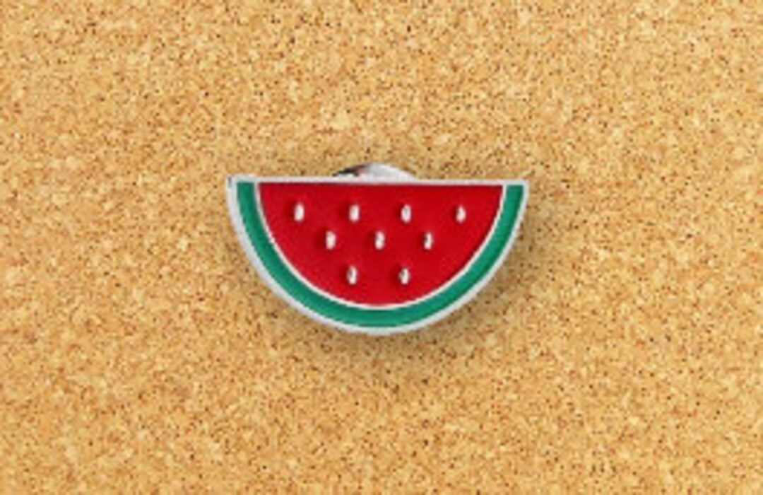 Juicy Watermelon ENAMEL PIN | Cute Enamel Pin for Backpack, Jacket, Hat ...