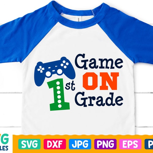 Roaring Into 1st Grade Svg First Grade Dinosaur Svg Back to | Etsy