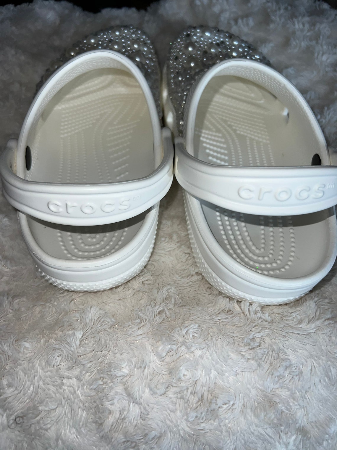 Wedding Shoe/wedding Crocs/ Crocs/ Croc Slides/custom Crocs / Bling ...