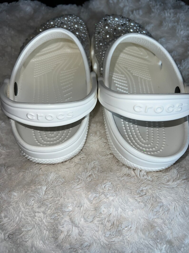 Wedding Shoe/wedding Crocs/ Crocs/ Croc Slides/custom Crocs / Bling ...