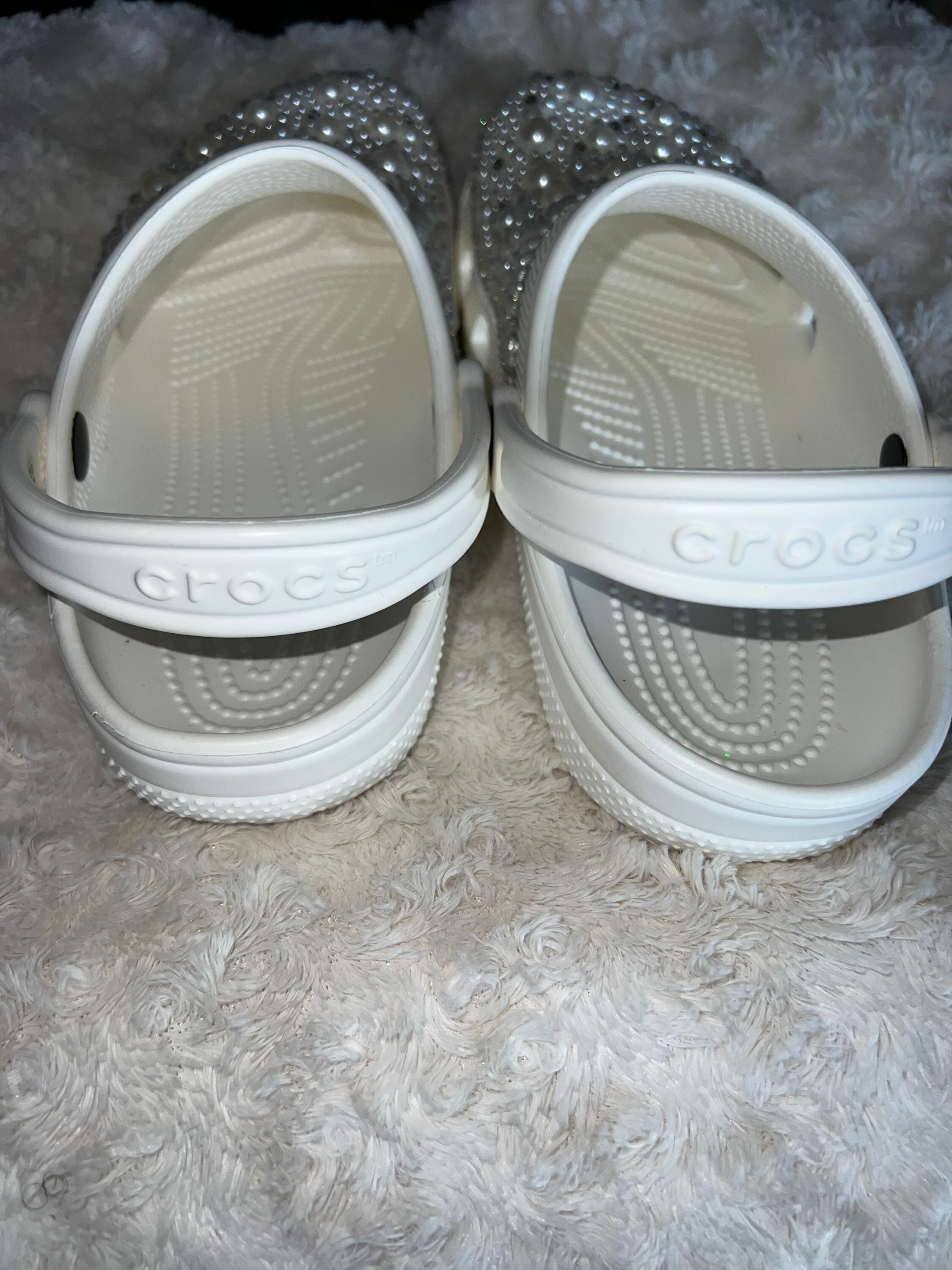 Wedding Shoe/wedding Crocs/ Crocs/ Croc Slides/custom Crocs / Bling ...