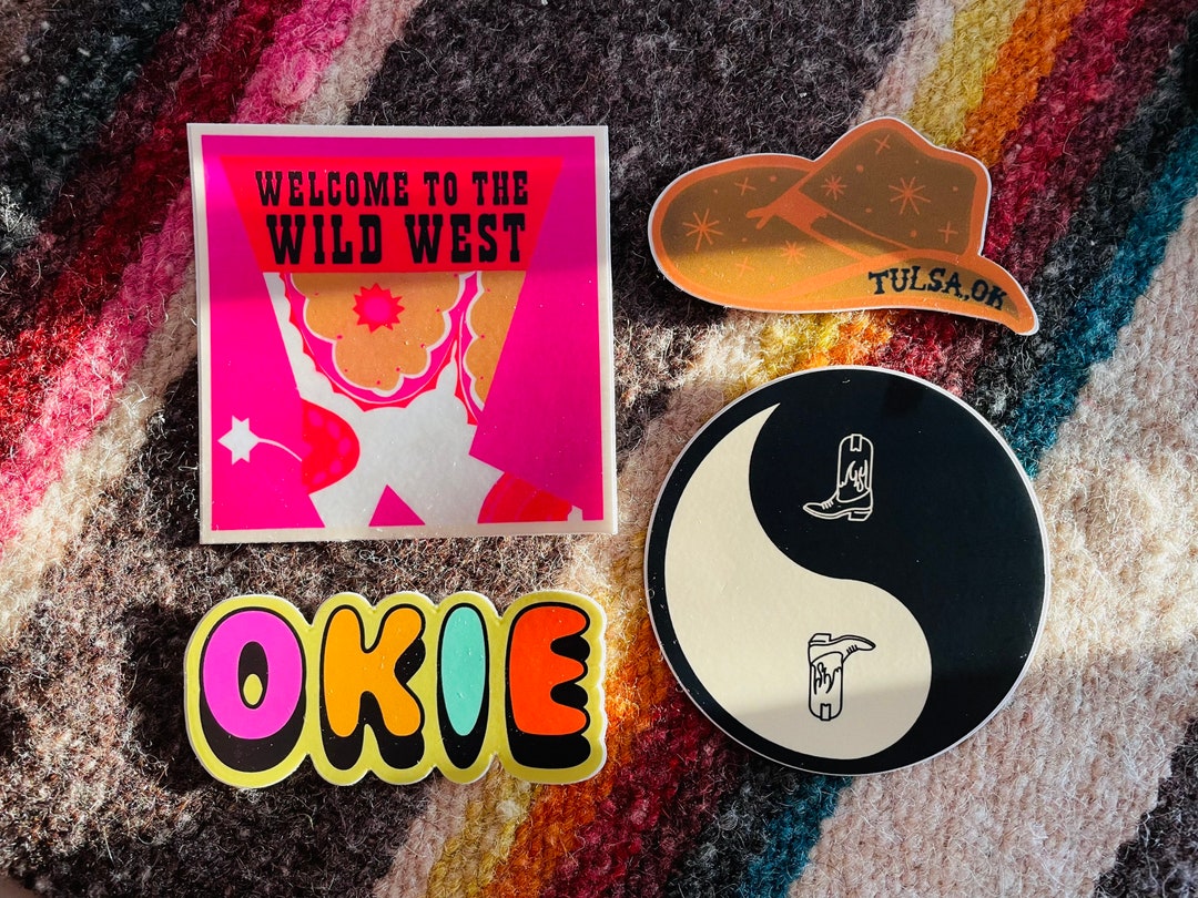 Oklahoma Sticker Pack - Etsy