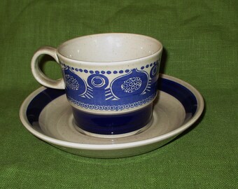 Tea Cups & Sets Set of two or four cups. Vintage Stavangerflint Norway ...